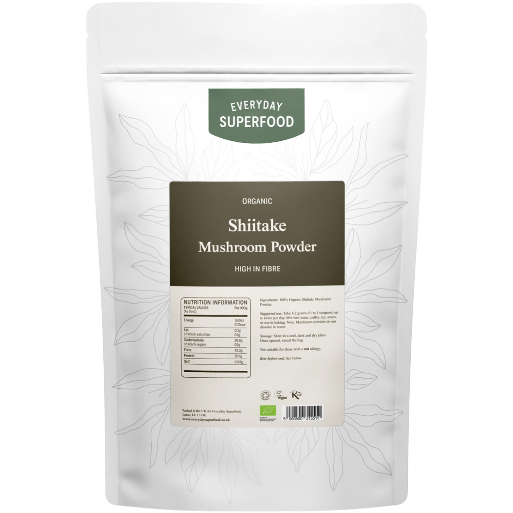 Organic Shiitake Mushroom Powder – Everyday Superfood